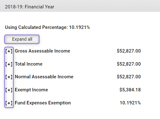 View Fund Expenses Pension Exemption Calculation – Class Support