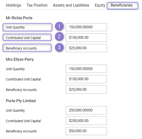 Load Opening Balances – Class Support