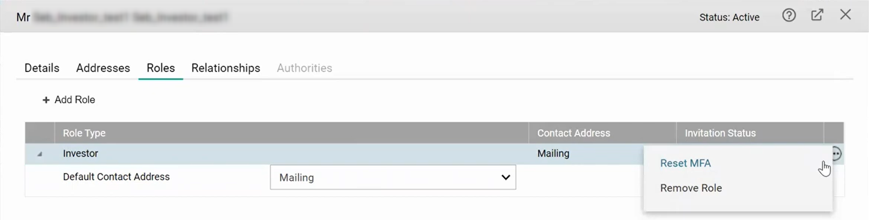 Resetting Multi-Factor Authentication – Class Support
