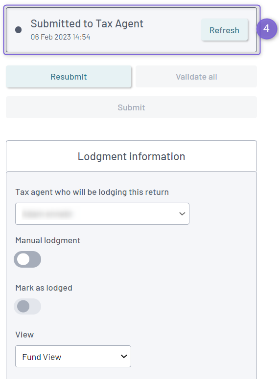 Generate a Trust Tax Return – Class Support