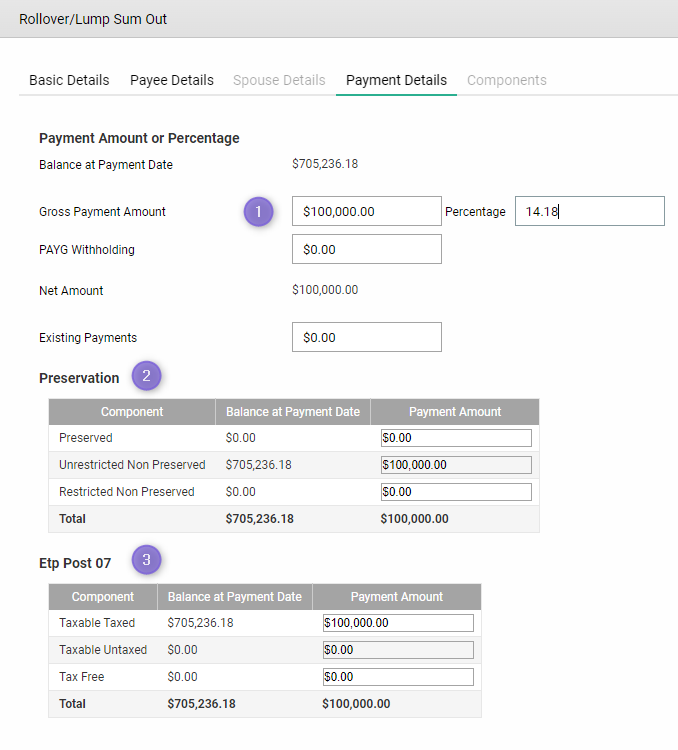 Manual Rollover Out – Class Support