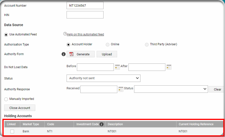 Setting up NAB Trade Feed Correctly – Class Support